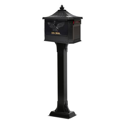 Black - Mailboxes With Post - Residential Mailboxes - The Home Depot