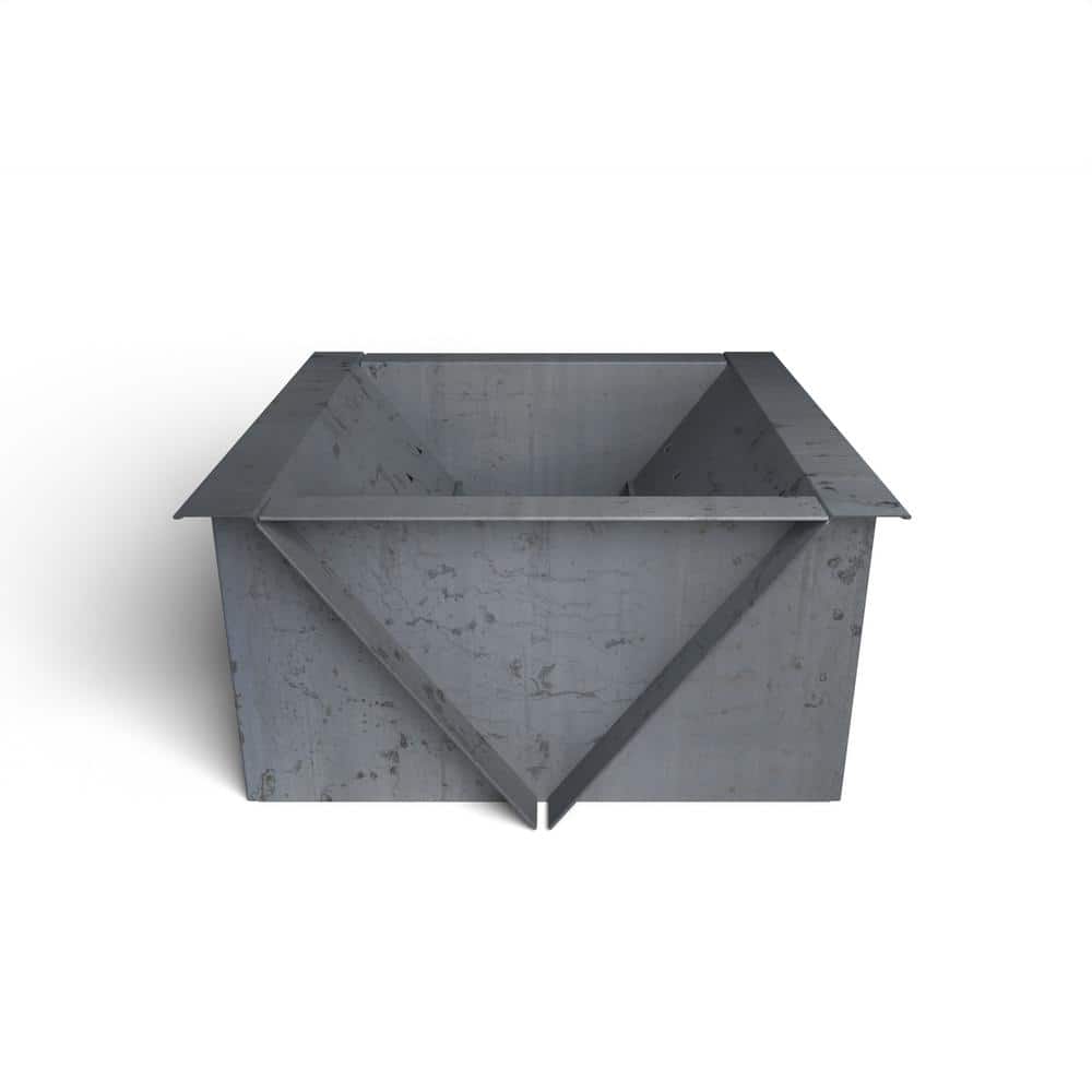 Edge Right Modular 29.5 in. W X 32.5 in. H Outdoor Steel Wood Fire Pit ...