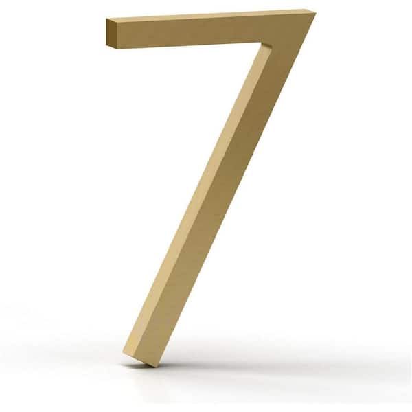 MEGA HANDLES House Numbers for Outside - 5 in. Easy to Install Wall ...