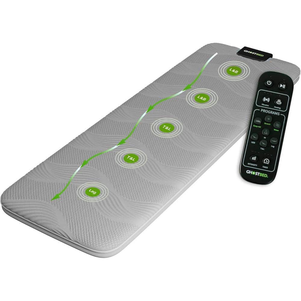 GhostBed 3 in. Massage Mattress Topper Size Twin XL GBMSTPR39 - The ...