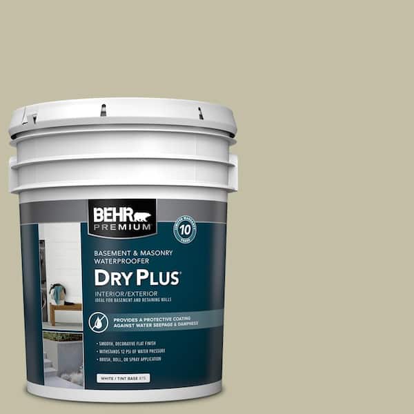 BEHR PREMIUM 5 gal. #DMW-20 Open Plain Flat Interior/Exterior Dry Plus ...