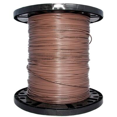 Southwire 2500 ft. 14 Yellow Stranded CU THHN Wire-22960906 - The Home ...