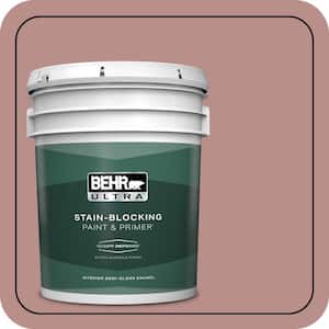 BEHR PREMIUM PLUS 8 oz. #160F-4 Ponder Semi-Gloss Interior/Exterior ...