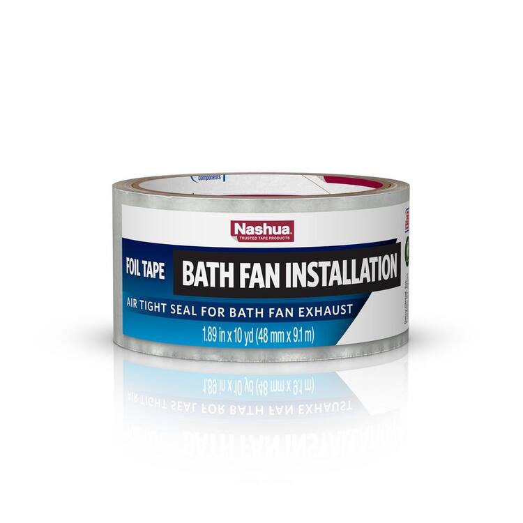 Nashua Tape 1.89 in. x 10 yds. Bath Fan Installation Air Filter Duct ...