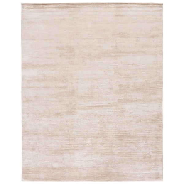 SAFAVIEH Mirage 9 ft. x 12 ft. Beige Solid Color Area Rug MIR234E-9 ...