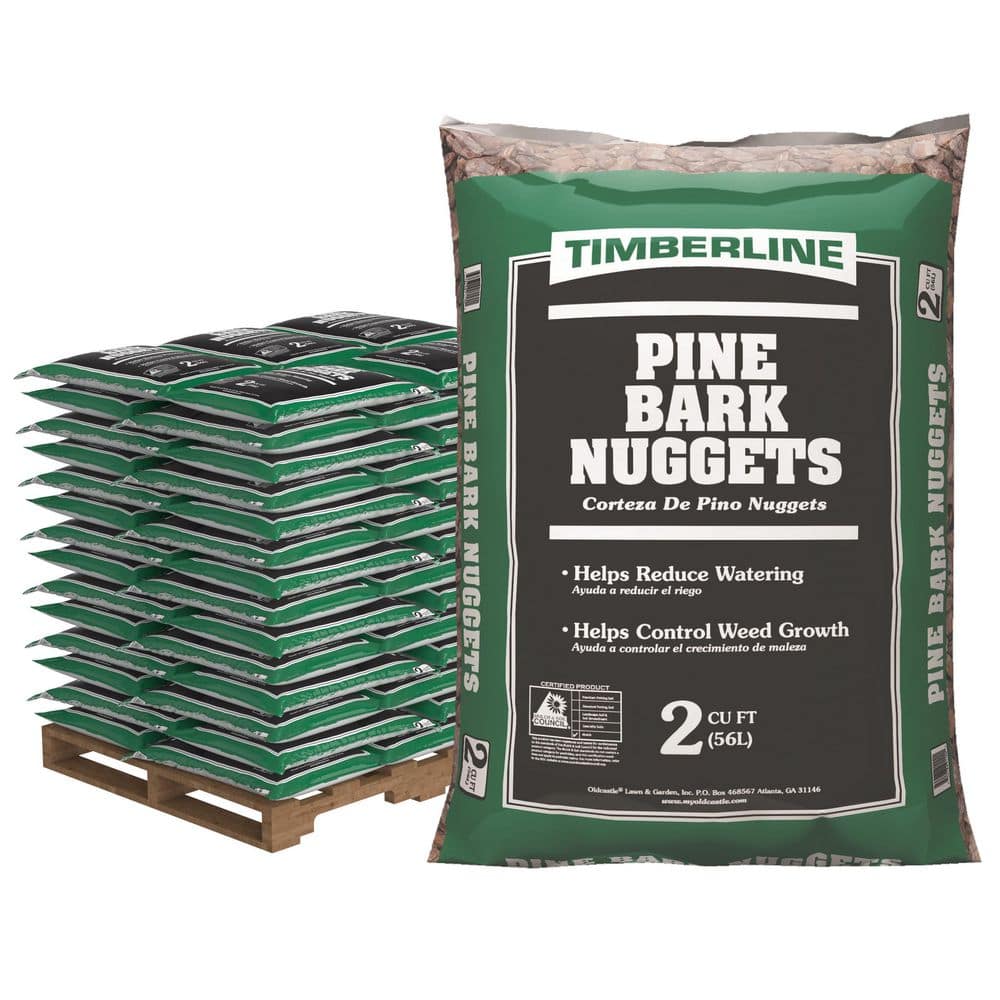 Reviews for Timberline 2 cu. ft. Pine Bark Bagged Nuggets (Pallet of 70 Bags) | Pg 4 - The Home ...