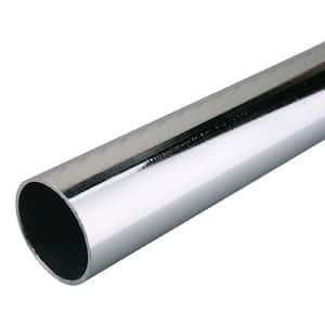 Closet Pro 96 in. to 120 in. White Heavy-Duty Steel Adjustable Hanging ...