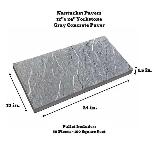 12 X 24 Concrete Pavers