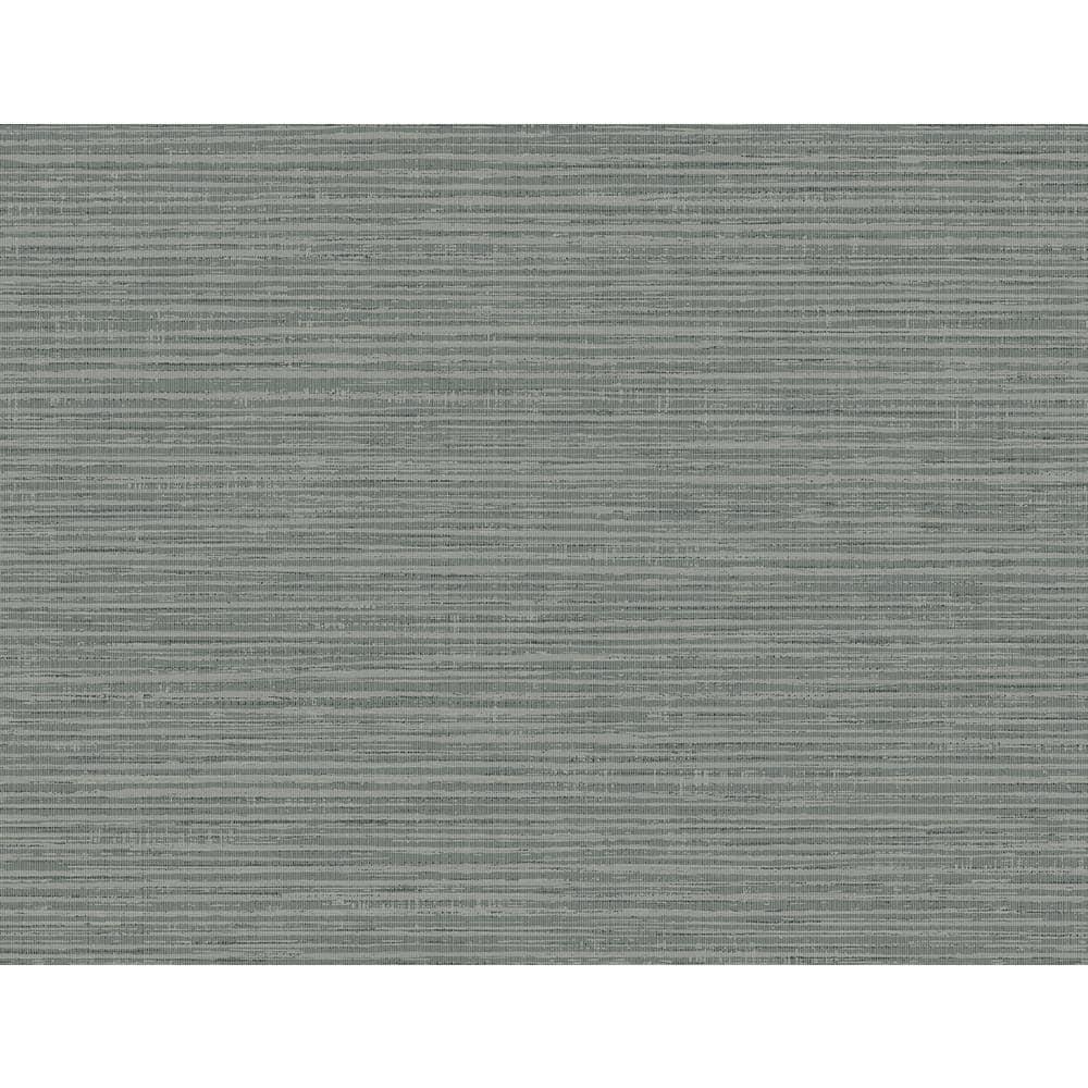 Seabrook Designs 60.75 sq. ft. Metallic Ash Langston Stringcloth ...
