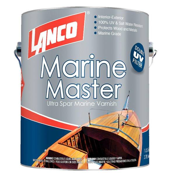Lanco Marine Master 1 gal. Oil-Based Ultra-Spar Marine Varnish-MM300-4 ...