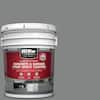 BEHR PREMIUM 5 gal. Slate Gray Self-Priming 1-Part Epoxy Satin Interior ...