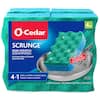 O-Cedar Scrunge Multi-Use No Scratch Sponge (4 Sponges) 169433 - The ...