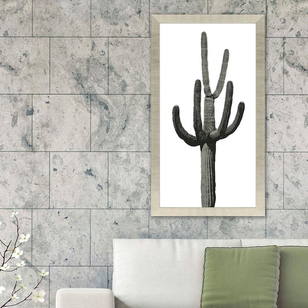 Paragon Saguaro by Jensen 1 Piece Framed Canvas Transfer Nature Art ...