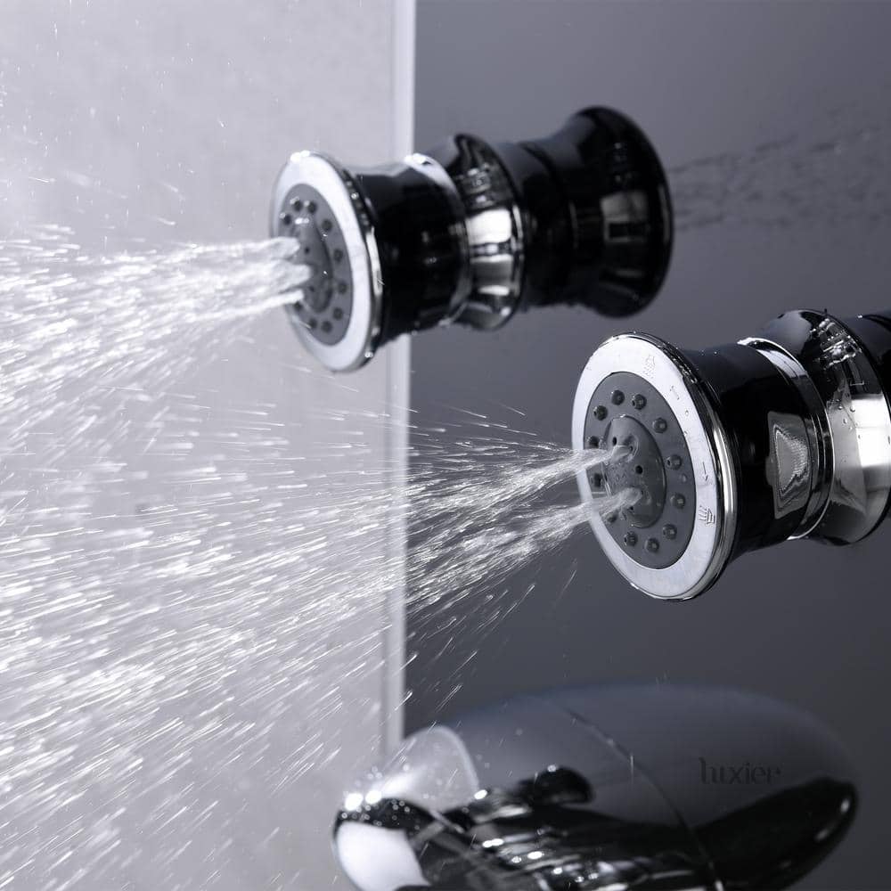 Buy 51 in. 6-Jet Full Body Shower System Panel with Rainfall Shower ...