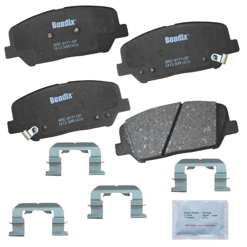 Bendix Premium Copper Free Disc Brake Pad Set CFC1413 - The Home Depot