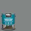 BEHR PREMIUM 1 gal. #PFC-63 Slate Gray Gloss Enamel Interior/Exterior ...