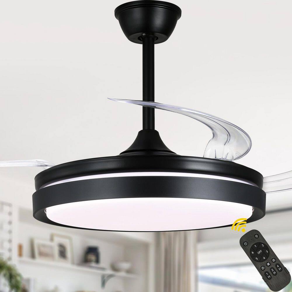 Reviews for Bella Depot Nimbella 42 in. Indoor Downrod Matte Black ...