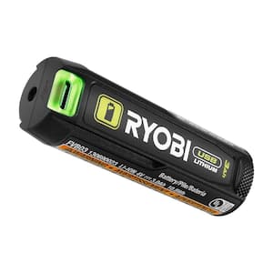 RYOBI USB Lithium Compact Scrubber Kit with 2 Ah Battery, Charging Cord ...