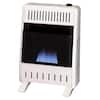 ProCom 10,000 BTU Liquid Propane Ventless Blue Flame Heater with Base ...