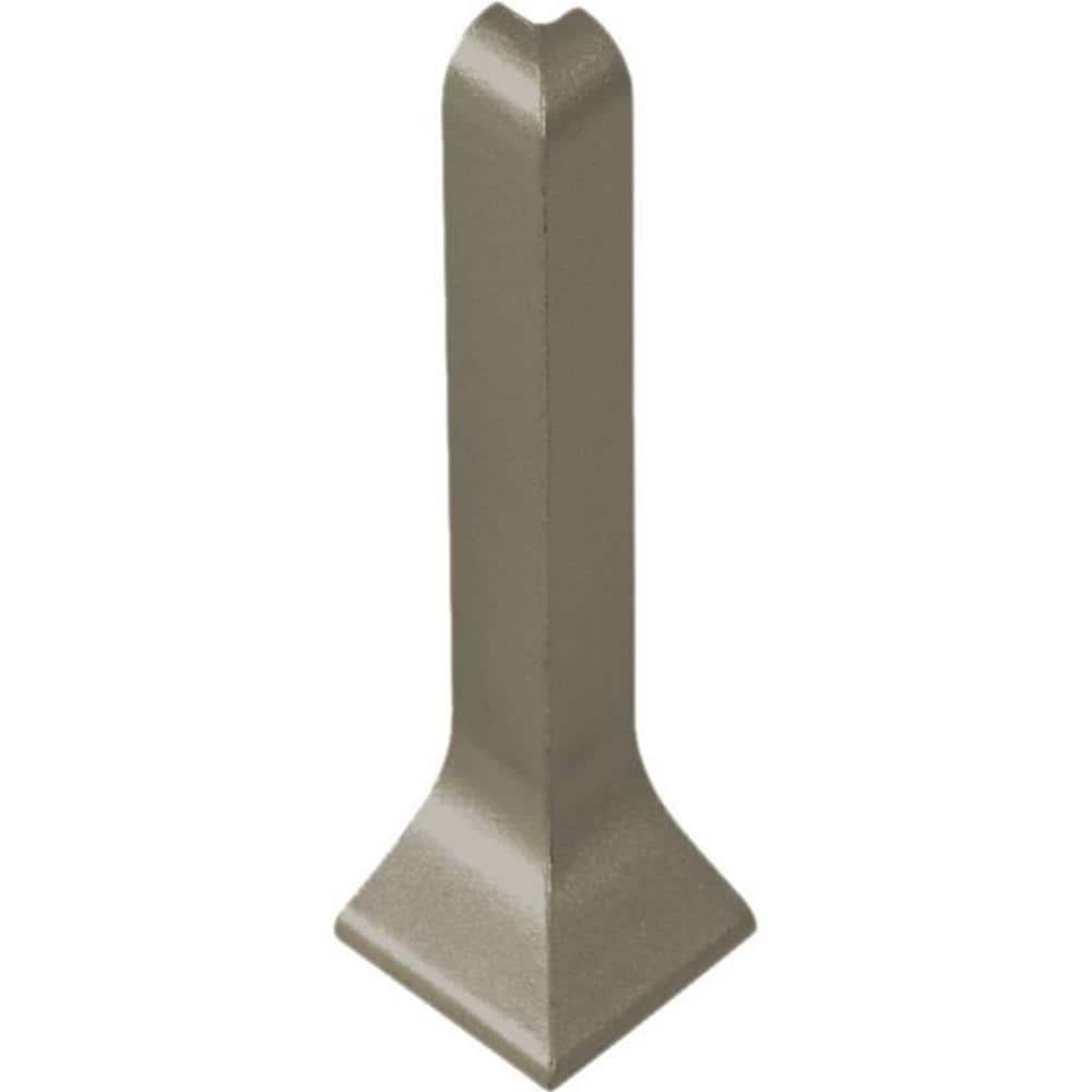 DURAL Construct Skirting 4 in. Ext Crnr Aluminum Anodized Titanium 2 ...