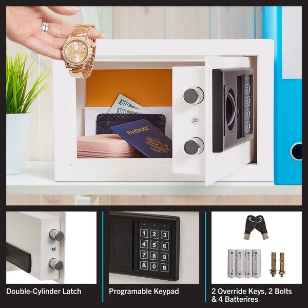 Wall Mount Safe Wandtresor Mini Steel Safe 9x7x7 Inches - Home/Office ...