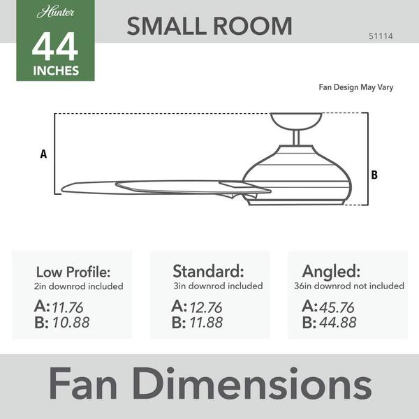 Hunter Stonington Ceiling Fan Installation Instructions | Shelly Lighting