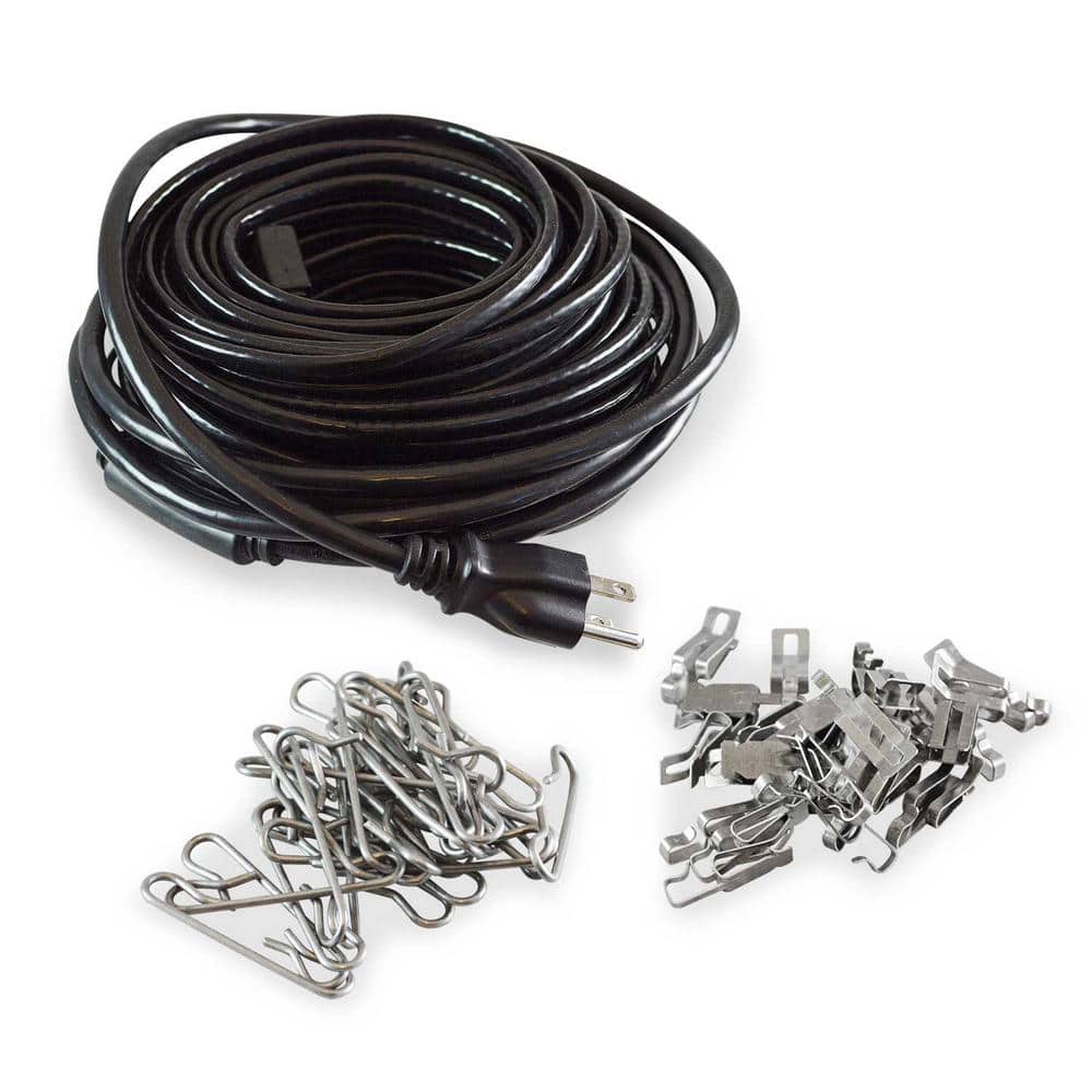 GardenHOME Roof Snow De-icing Kit, 160 Feet (49 Meter) HG4201 - The ...