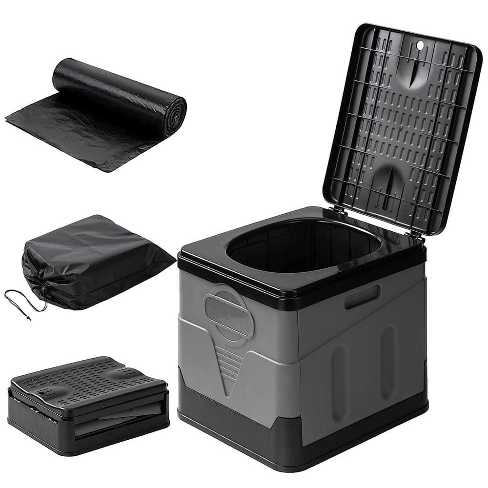 cenadinz Portable Toilet Camping Outdoor Travel Potty Carry Bag ...