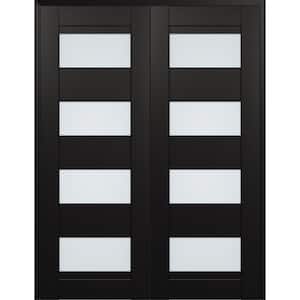 Belldinni Della N 36 in. x 84 in. Right Hand Active 4-Lite Frosted ...