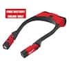 Milwaukee 400 Lumens LED REDLITHIUM Rechargeable Neck Light 2117-21 - The Home Depot