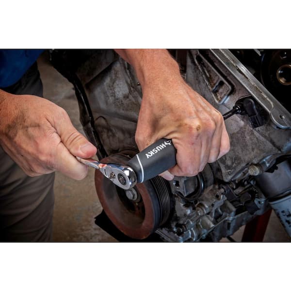 Husky BITE Metric Impact Ready Interchangeable Nut Driver Set with ...