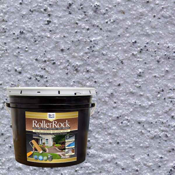 DAICH RollerRock 3 gal. Self-Priming Concrete Coating Deep Slate ...