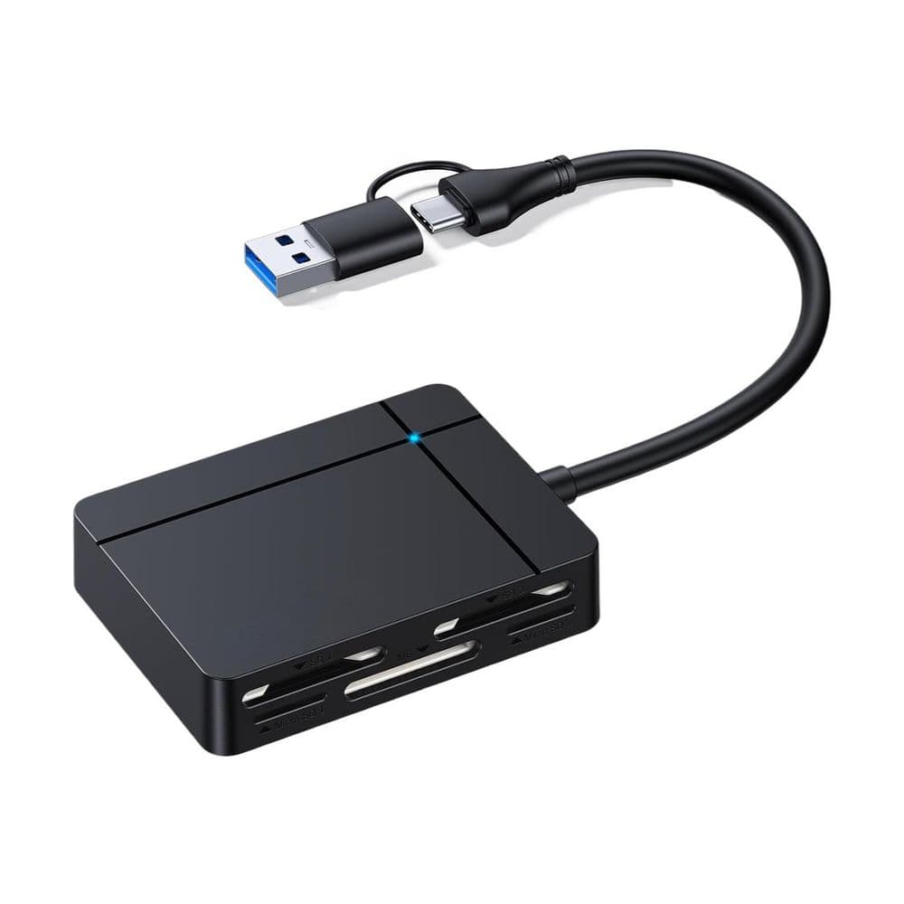 Yichuhaoxi 7-in-1 USB C-USB 3.0 Multi SD Card Reader for iPhone, Mac ...