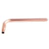 SharkBite 8 in. x 1/2 in. Copper PEX Barb Stub-Out 90-Degree Elbow ...