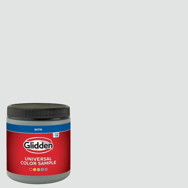 Glidden 8 oz. PPG1036-1 Gray Glimpse Satin Interior Paint Sample ...