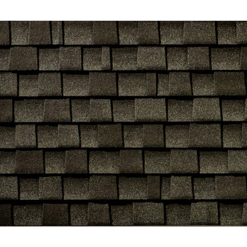GAF Timberline UHDZ Ultra Mat Weathered Wood Laminated High-Definition ...