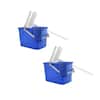 Unger 10 in. Window Washing Starter Kit with Pole and Bucket (2-Pack ...