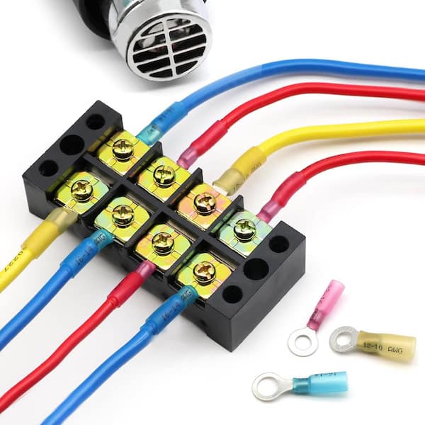 Lukyamzn 600Pcs. Heat Shrink Wire Connectors Electrical Kit, Waterproof ...