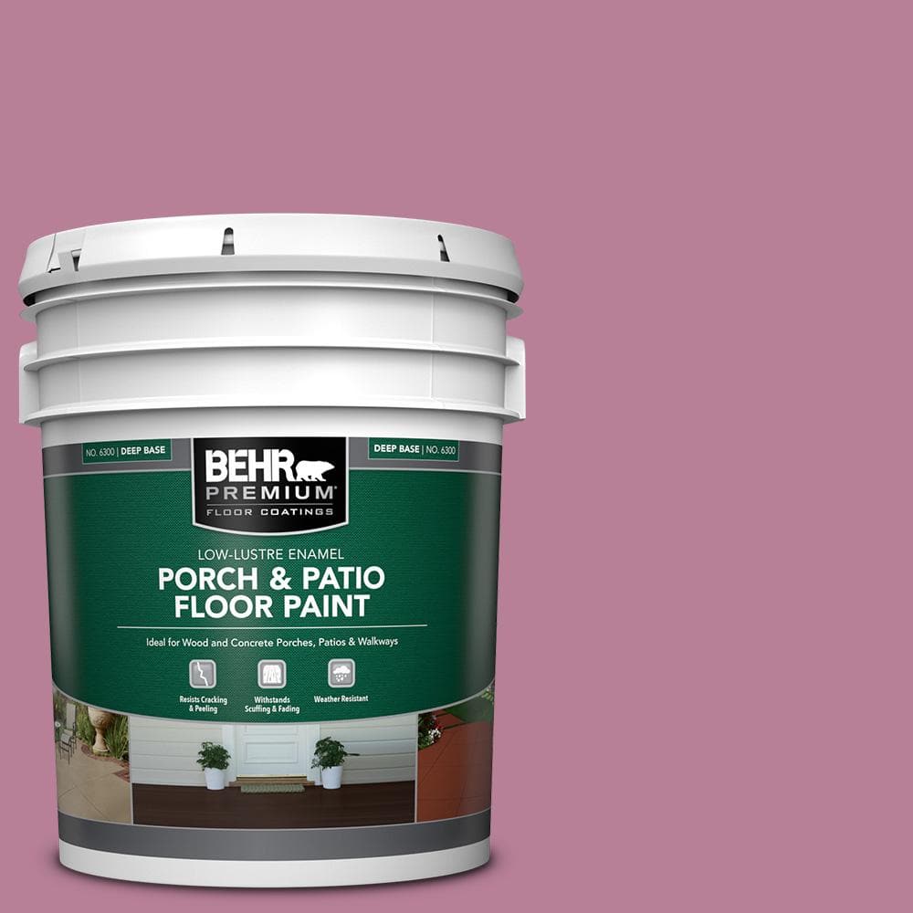 BEHR PREMIUM 5 gal. #M130-5 Cabaret Low-Lustre Enamel Interior/Exterior ...