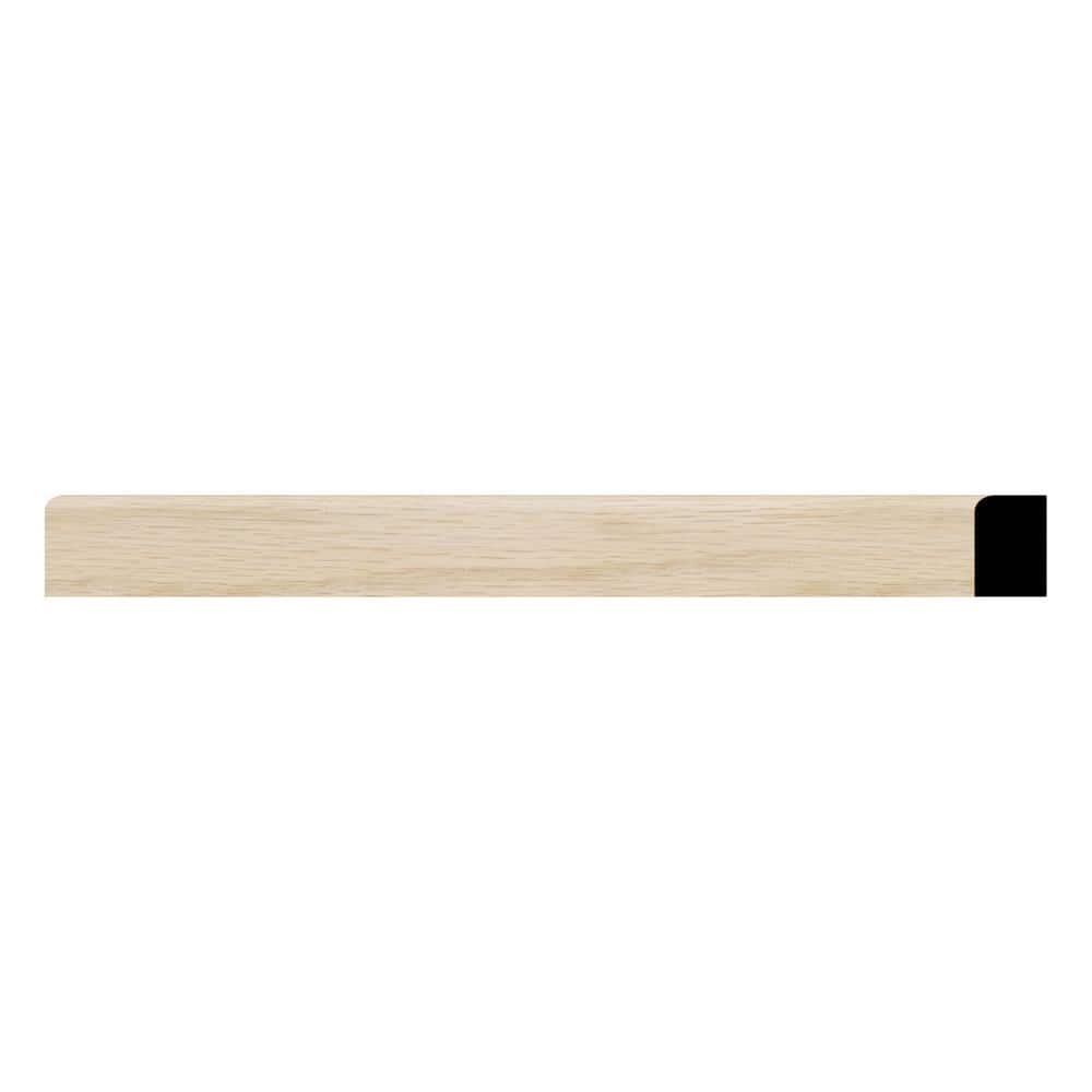 Ekena Millwork WM52 0.44 in. D x 0.75 in. W x 96 in. L Wood (White Oak ...