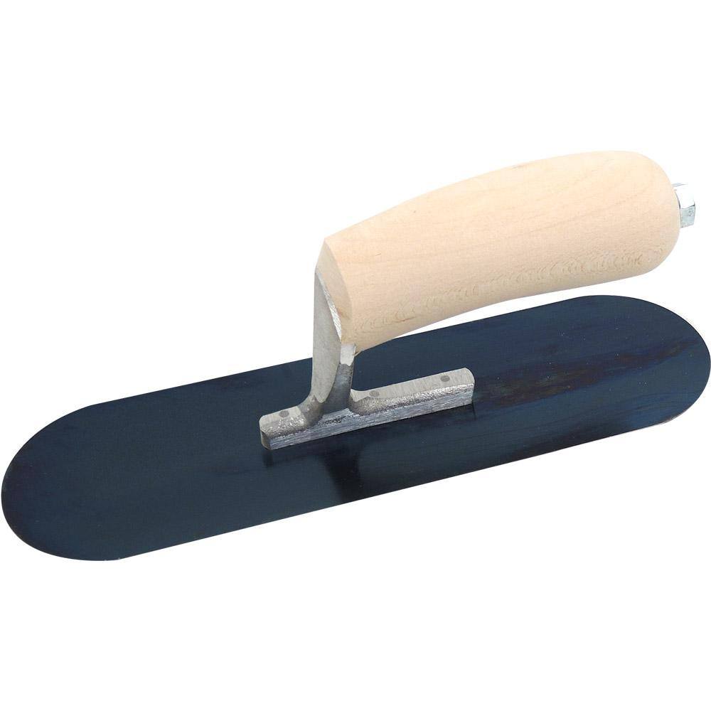 MARSHALLTOWN 10 in. x 4 in. Fully Rounded Exposed Rivet Blue Steel ...