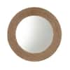 Tatahance 26 in. W. x 26 in. H Round Jute Natural Jute Rope Frame Wall ...