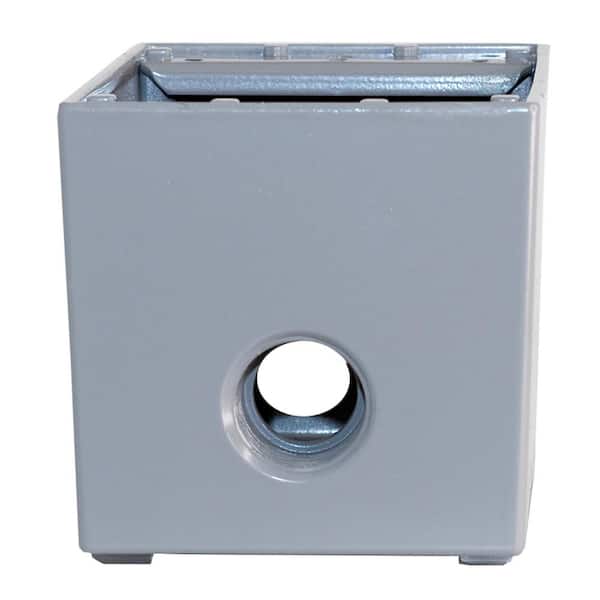 Commercial Electric 1-Gang Metal Weatherproof Deep Electrical Outlet ...