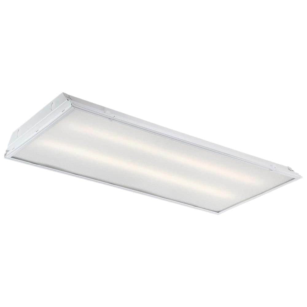 EnviroLite 2 ft. x 4 ft. 128-Watt Equivalent Integrated LED White ...