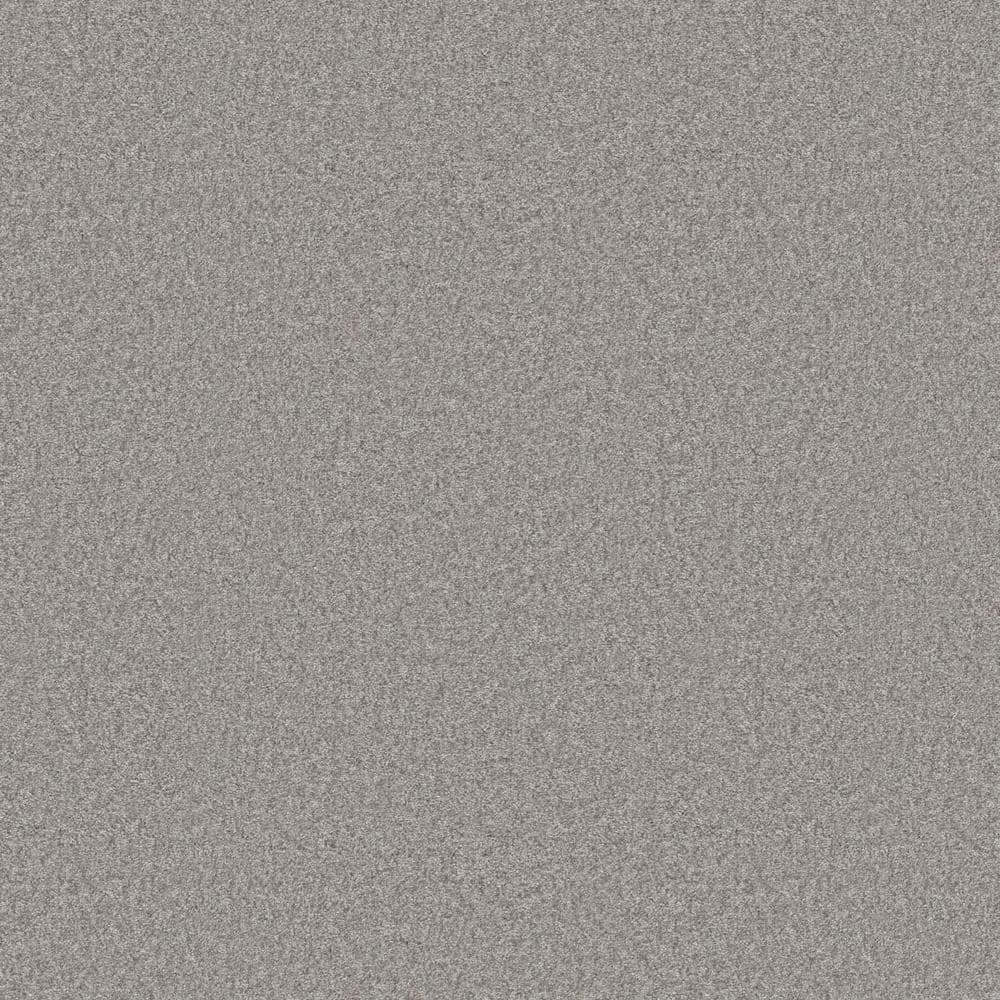 Lifeproof Rosemary I - Bolt-Gray 12 ft. 42 oz. Polyester Texture Carpet ...