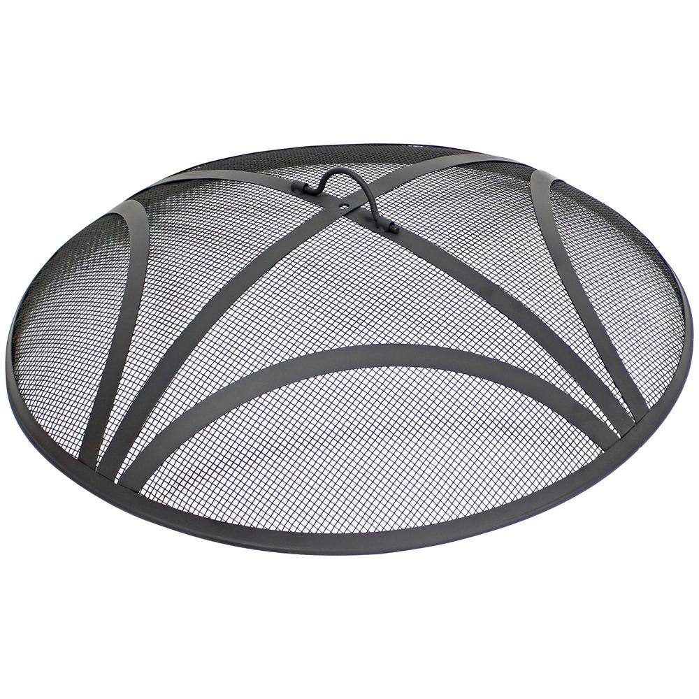 Sunnydaze 24 in. Steel Mesh Fire Pit Screen NB-883 - The Home Depot
