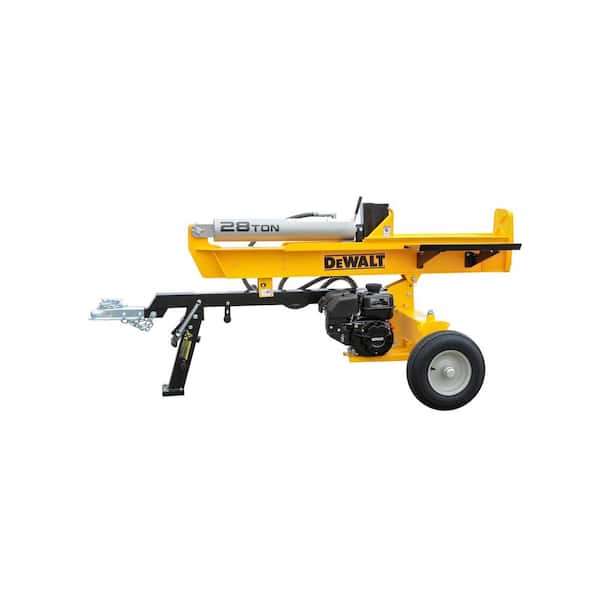 DEWALT 28 Ton 196cc 6.5HP Kohler Engine Horizontal/Vertical Full Beam ...