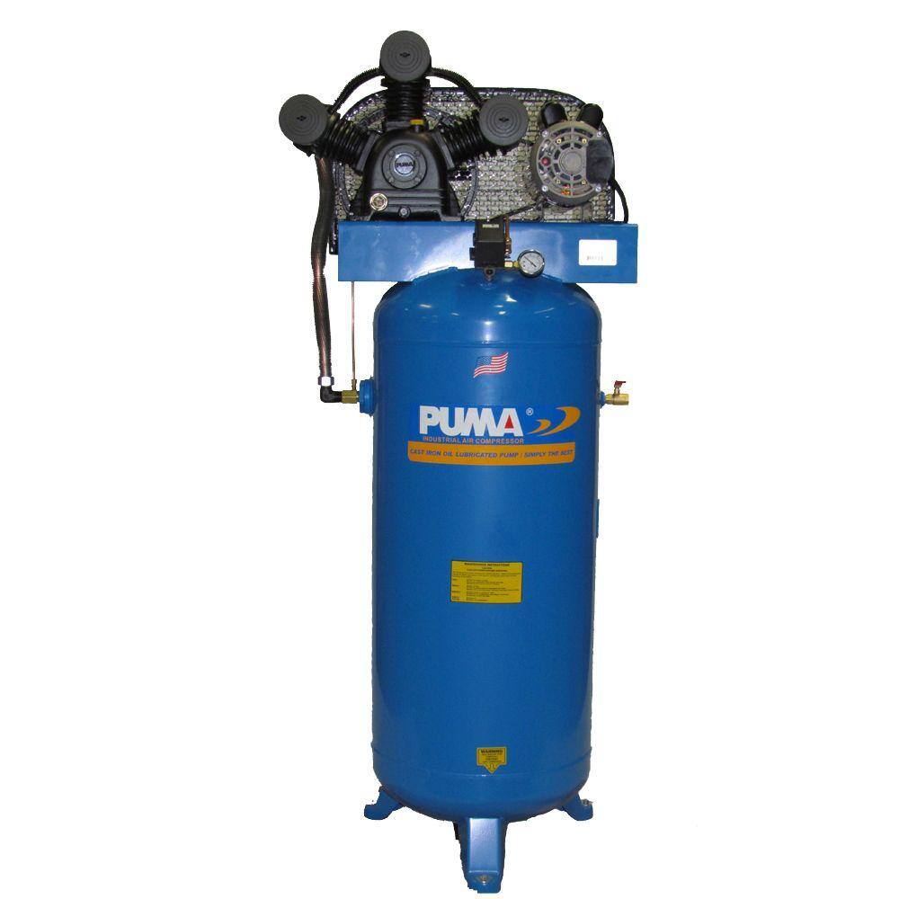 60 Gal. 6.5 HP Electric Air Compressor-PK-7060V - The Home Depot