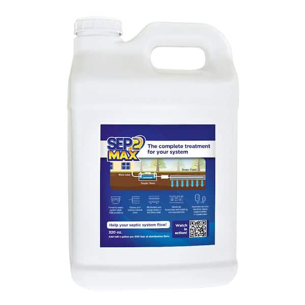 SEP 2 MAX 2.5 Gal. Septic System Treatment SM-23-2.5G - The Home Depot