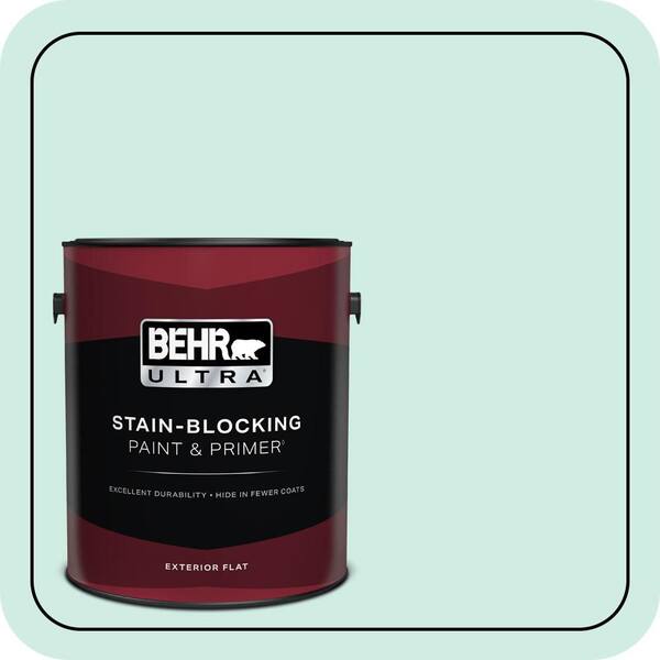 BEHR ULTRA 1 gal. Home Decorators Collection #HDC-MD-19 Soft Mint Flat ...
